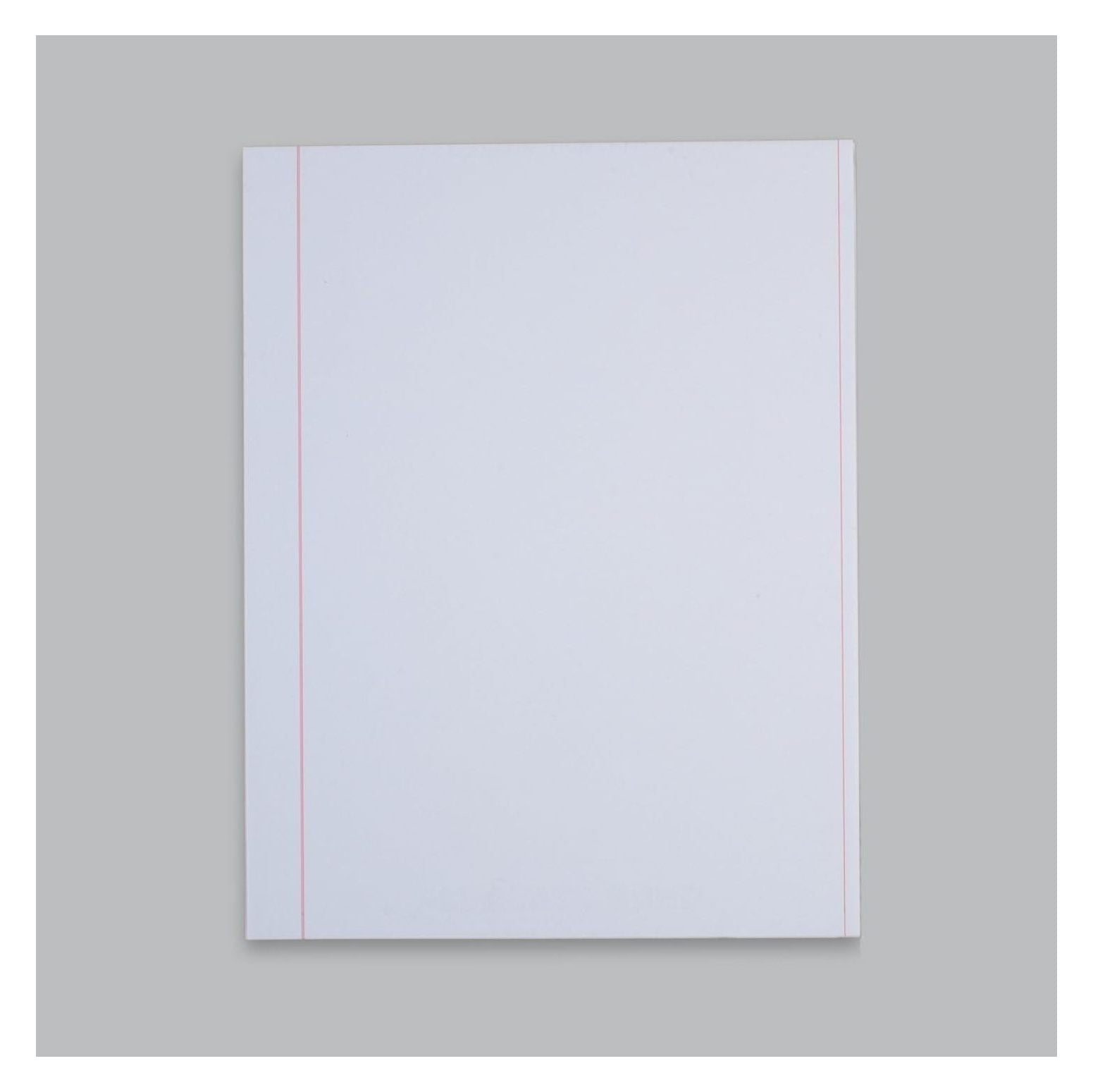 ALL-STATE Standard Red Ruled Pleading Paper, 25% Cotton , Bright White ...