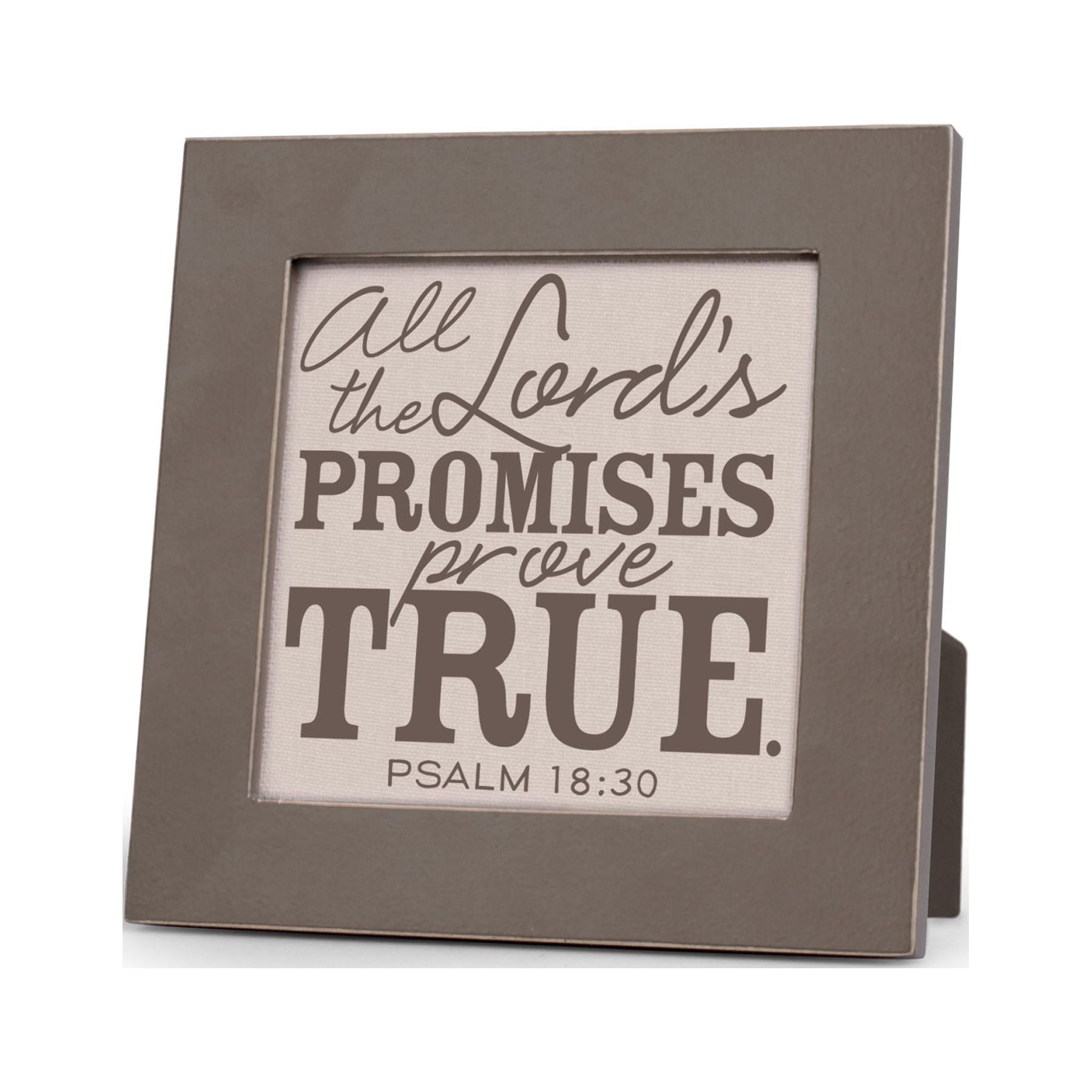 ALL THE LORD'S PROMISES PROVE TRUE Plaque, 5" x 5" by Lighthouse ...