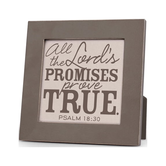 ALL THE LORD'S PROMISES PROVE TRUE Plaque, 5" x 5" by Lighthouse ...