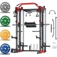 ALL10 Smith Machine for Home Gym, Power Rack with Cable Crossover ...