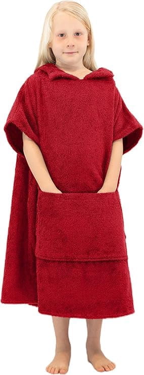 ALLEN & MATE 100% Cotton Kids Changing Robe Surf Poncho, Safety ...