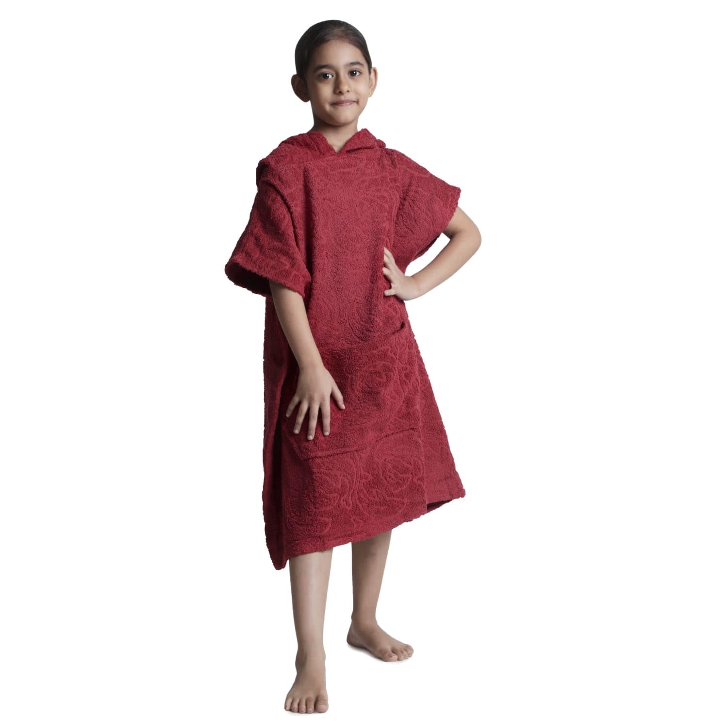 ALLEN & MATE 100% Cotton Kids Changing Robe Surf Poncho, Safety ...