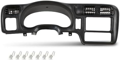 ALLGOOD Double Din Dashboard Bezel Cluster Trim, Compatible with Chevy ...