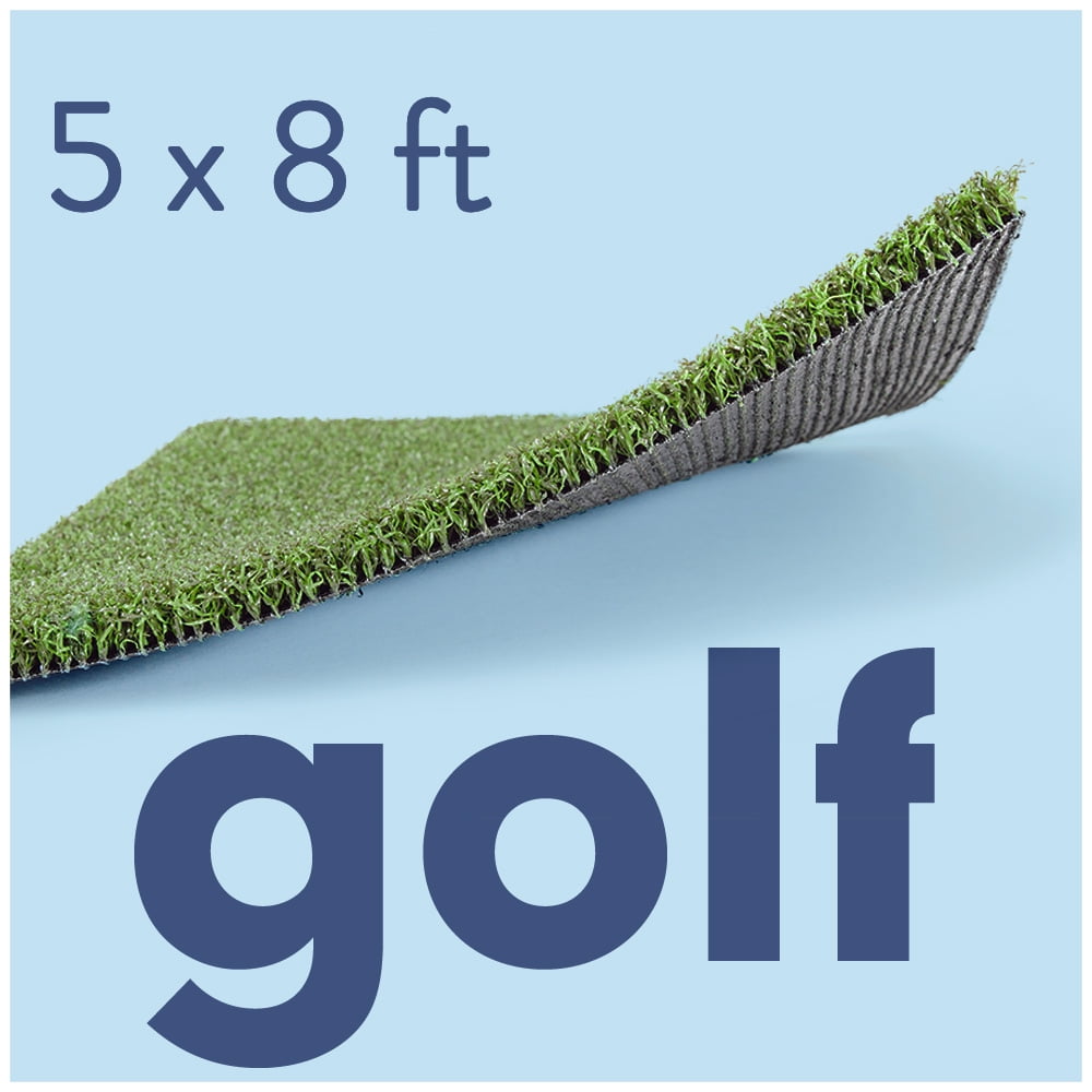 ALLGREEN Golf 5 x 8 FT Artificial Grass for Golf Putts Indoor/Outoor ...
