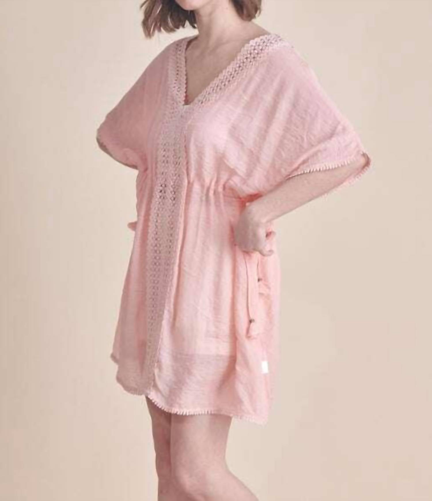 Allie Rose Floral Woven Cover-Up Top - Walmart.com