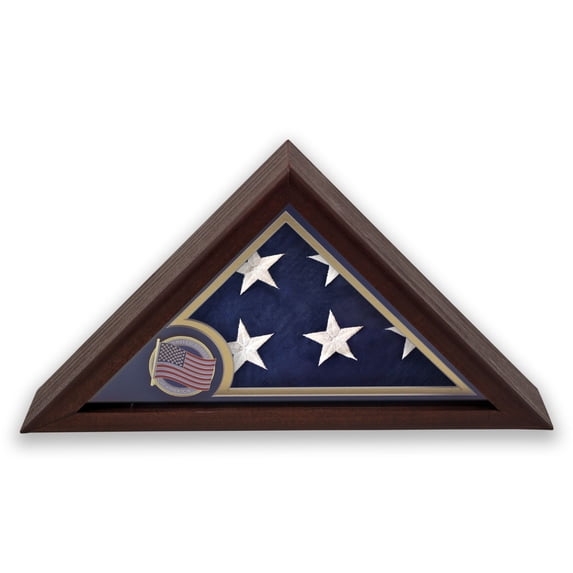 Allied Frame US Flag Display Case Complete with 3x5 American Flag ...