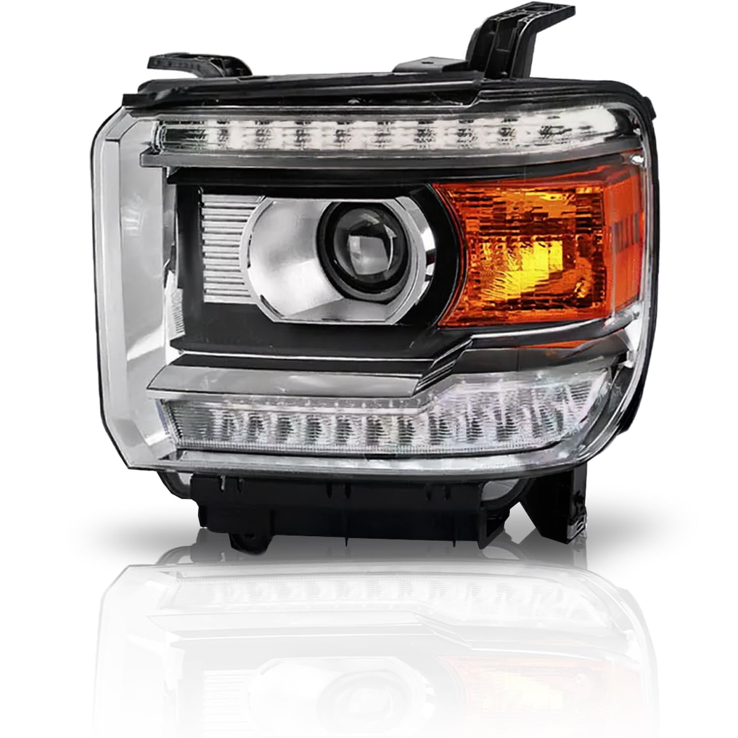 ALLIGATOR AUTO LIGHTS Headlight Assembly Compatible with GMC Sierra ...