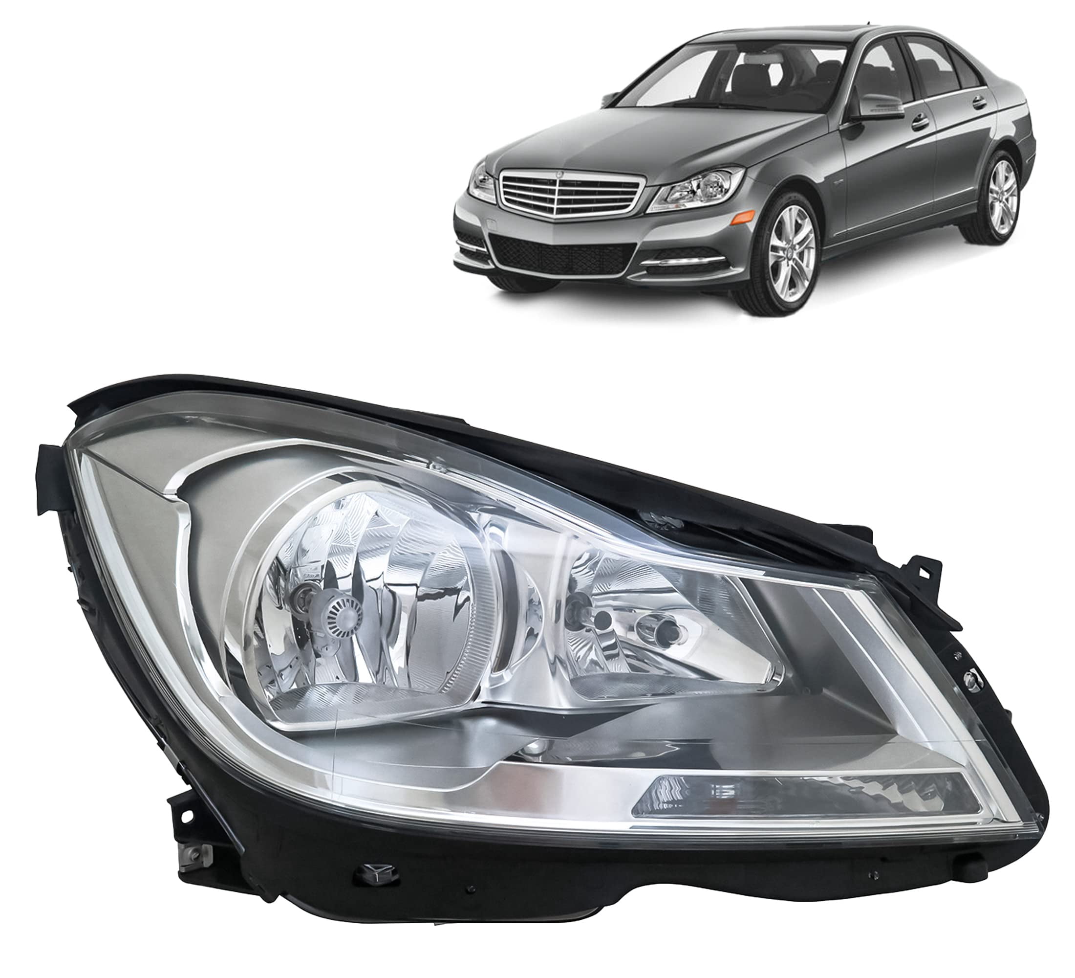 ALLIGATOR AUTO LIGHTS Replacement For Mercedes C180 C200 C250 C300 C350 ...