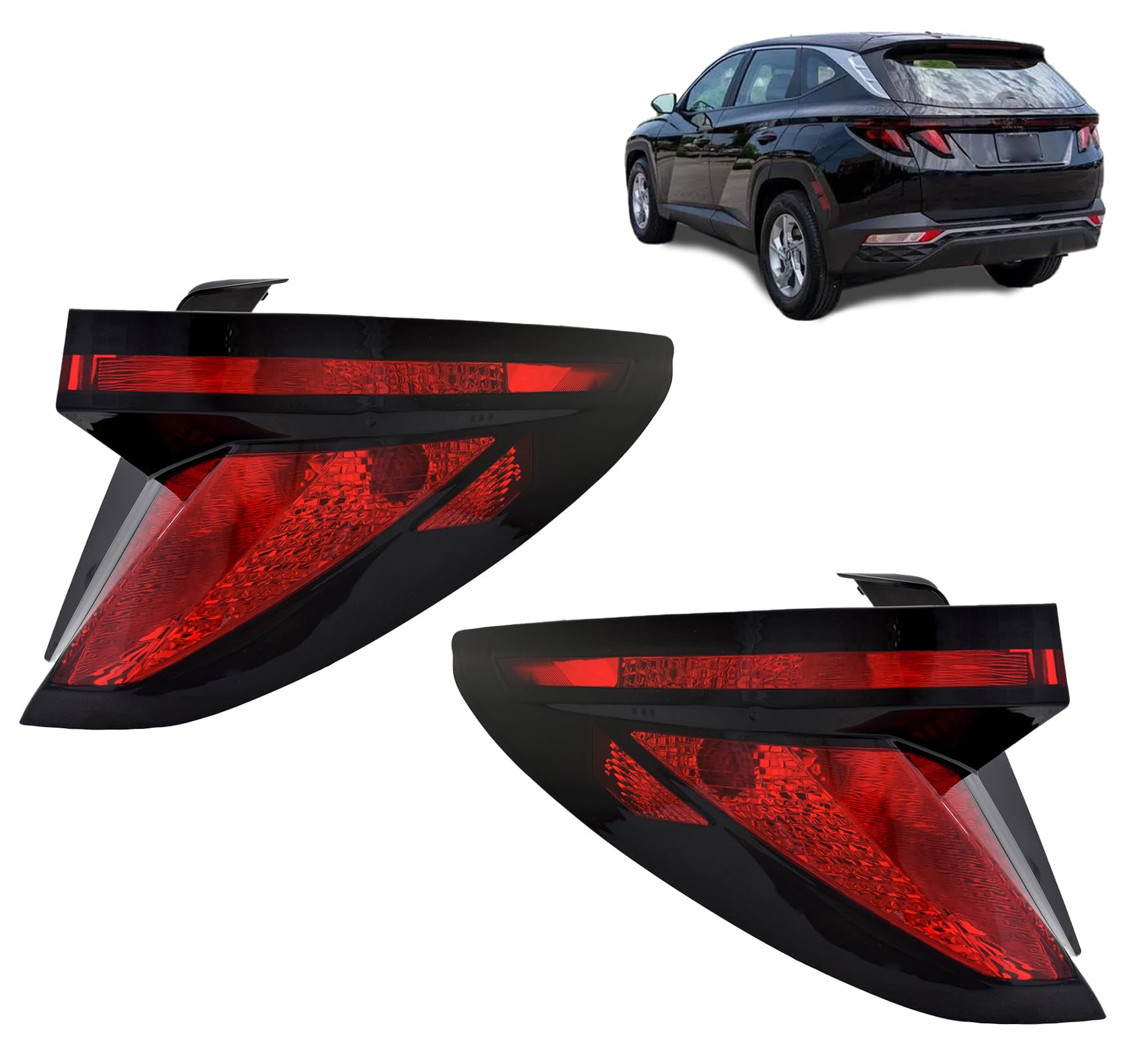 ALLIGATOR AUTO LIGHTS Replacement for Hyundai Tucson 2022 SE DOT/SAE Compliant, Halogen Tail ...