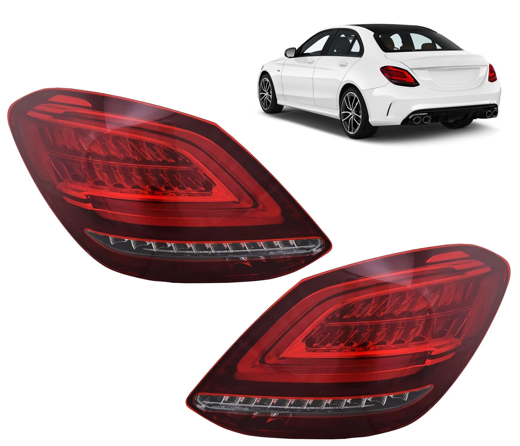 ALLIGATOR AUTO LIGHTS Replacement for Mercedes C63 AMG, C43 AMG, C63 ...