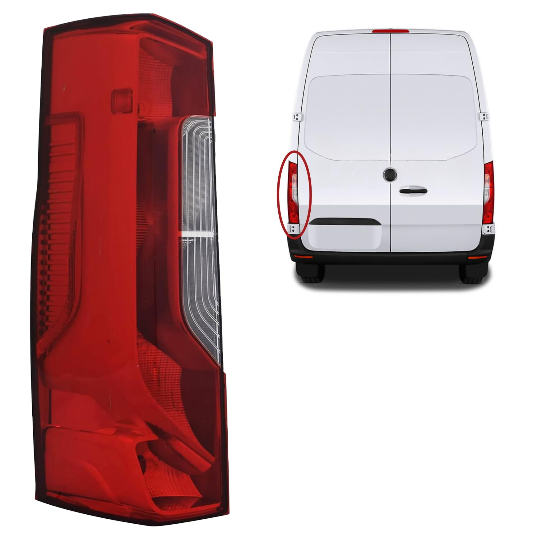 Body Side Molding For Sprinter 1500-3500XD Left Side Molding Trim For ...