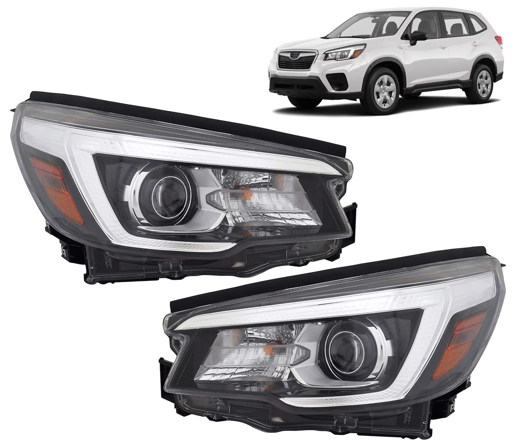 ALLIGATOR AUTO LIGHTS Replacement For Subaru Forester 2019 2020 Base ...