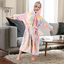 Disney Little Big Lilo and Stitch Soft Fleece PJ Lounge Pajama Bathrobe ...