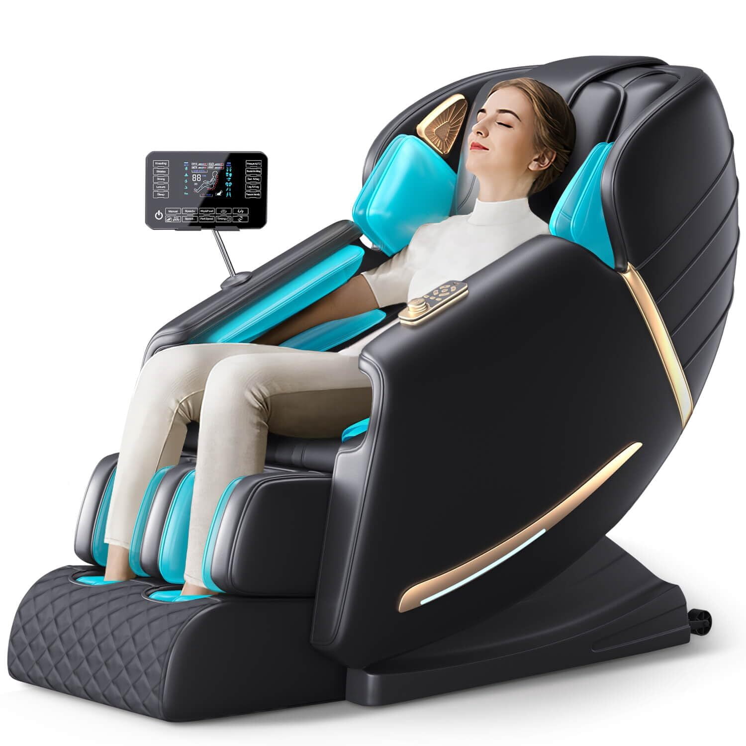 ALLJOY 4D Massage Chair Recliner Full Body Massage Chairs Zero Gravity ...