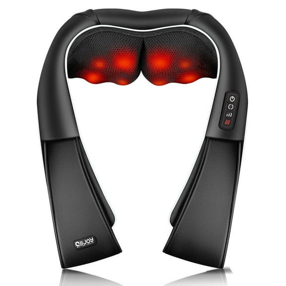 Neck Massager,Electric Shiatsu Back Shoulder and Neck Massager ...