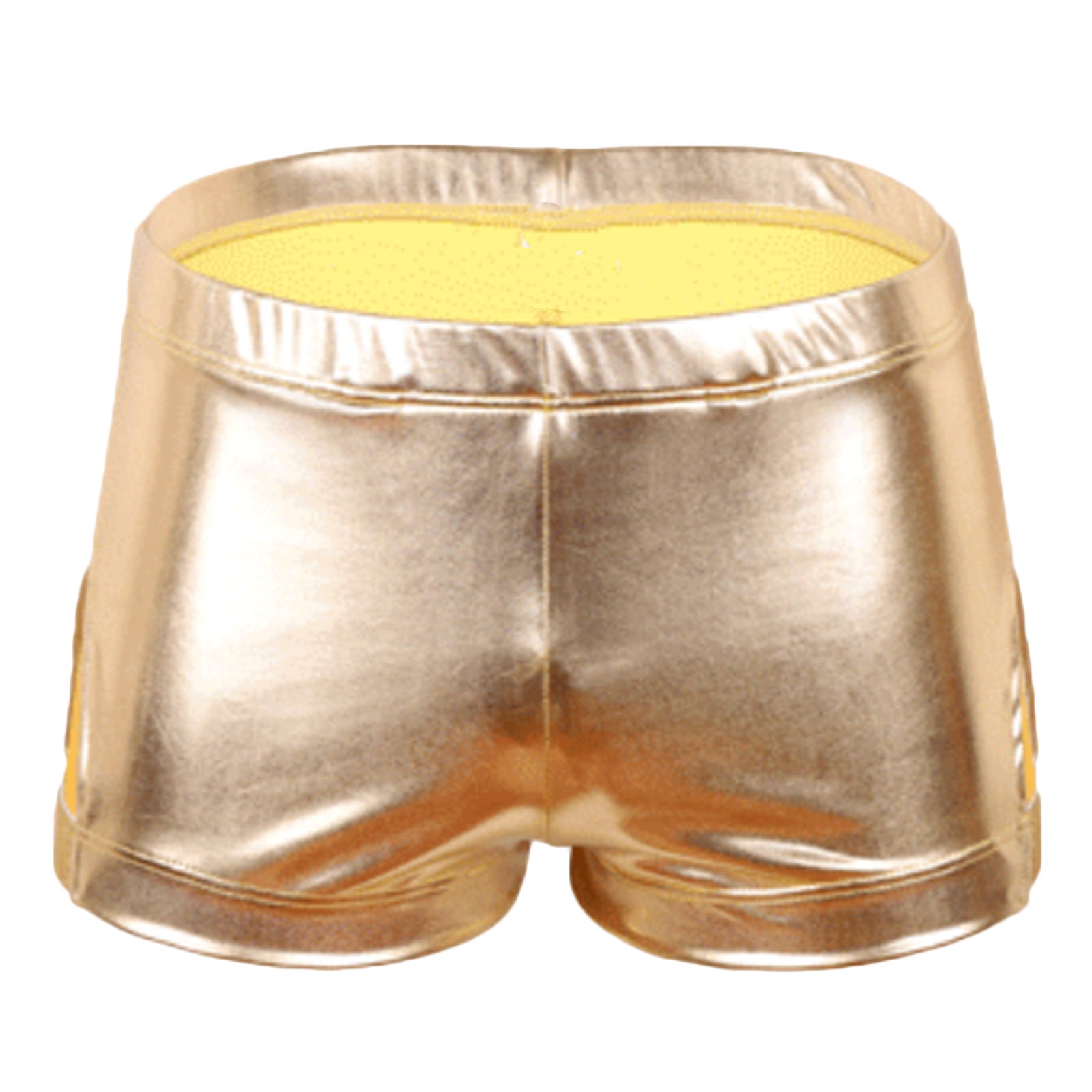 ALLLIST Boxer for Men Metallic Gold Finish Underwear Plain Elastic ...