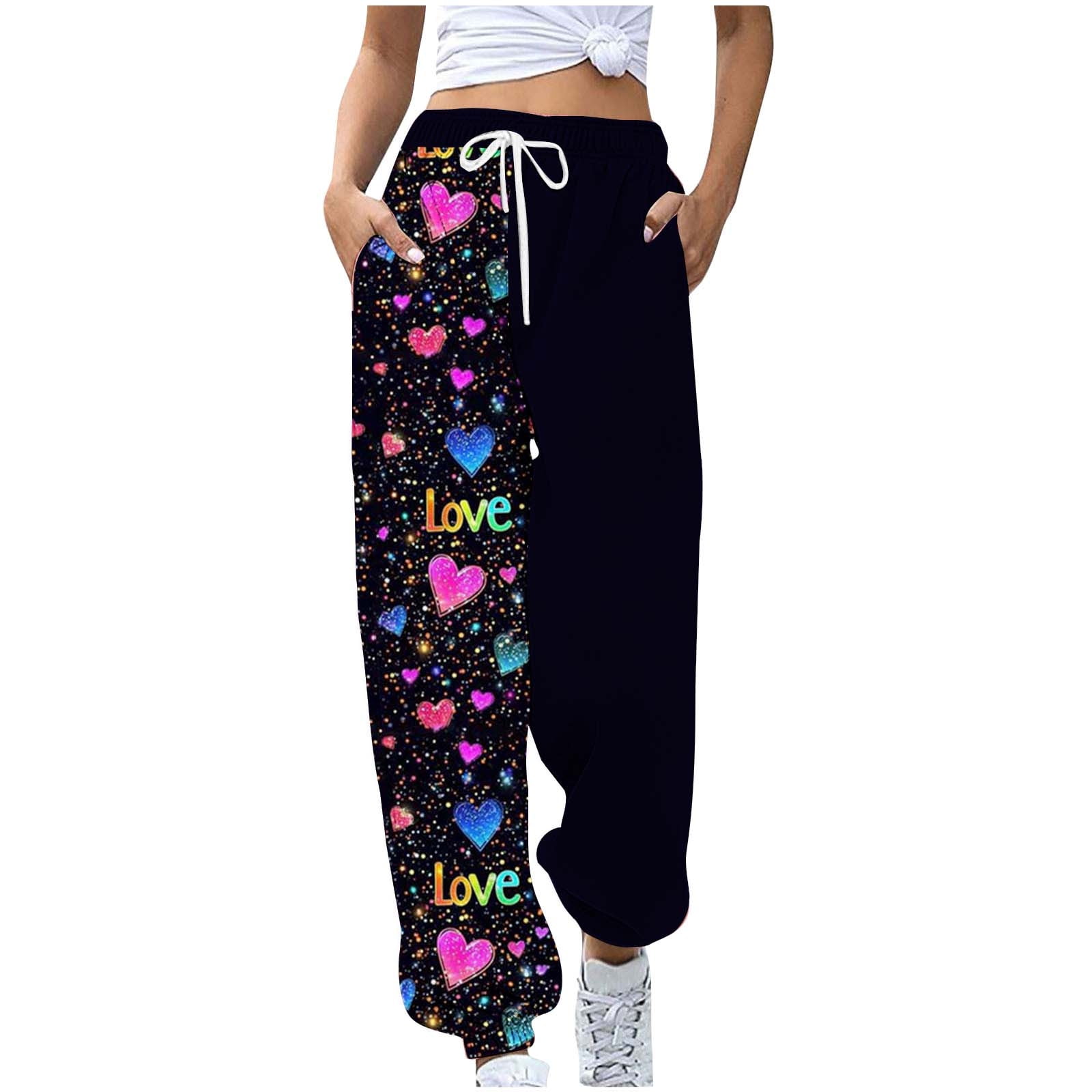 ALLLIST Drawstring Women Sweatpants Elastic Waist with Pockets Jogging ...