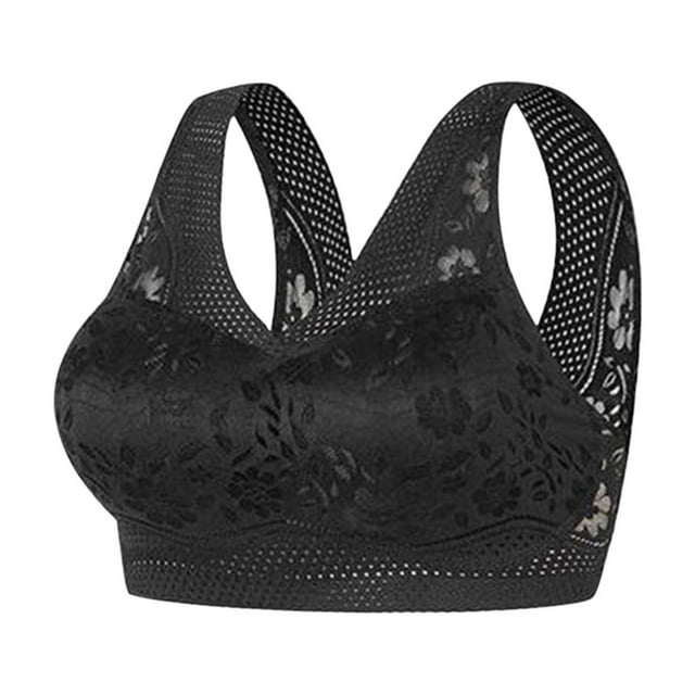 Alllist Full Coverage Bras For Women Push Up Pack 3 Lingerie Cozy Black