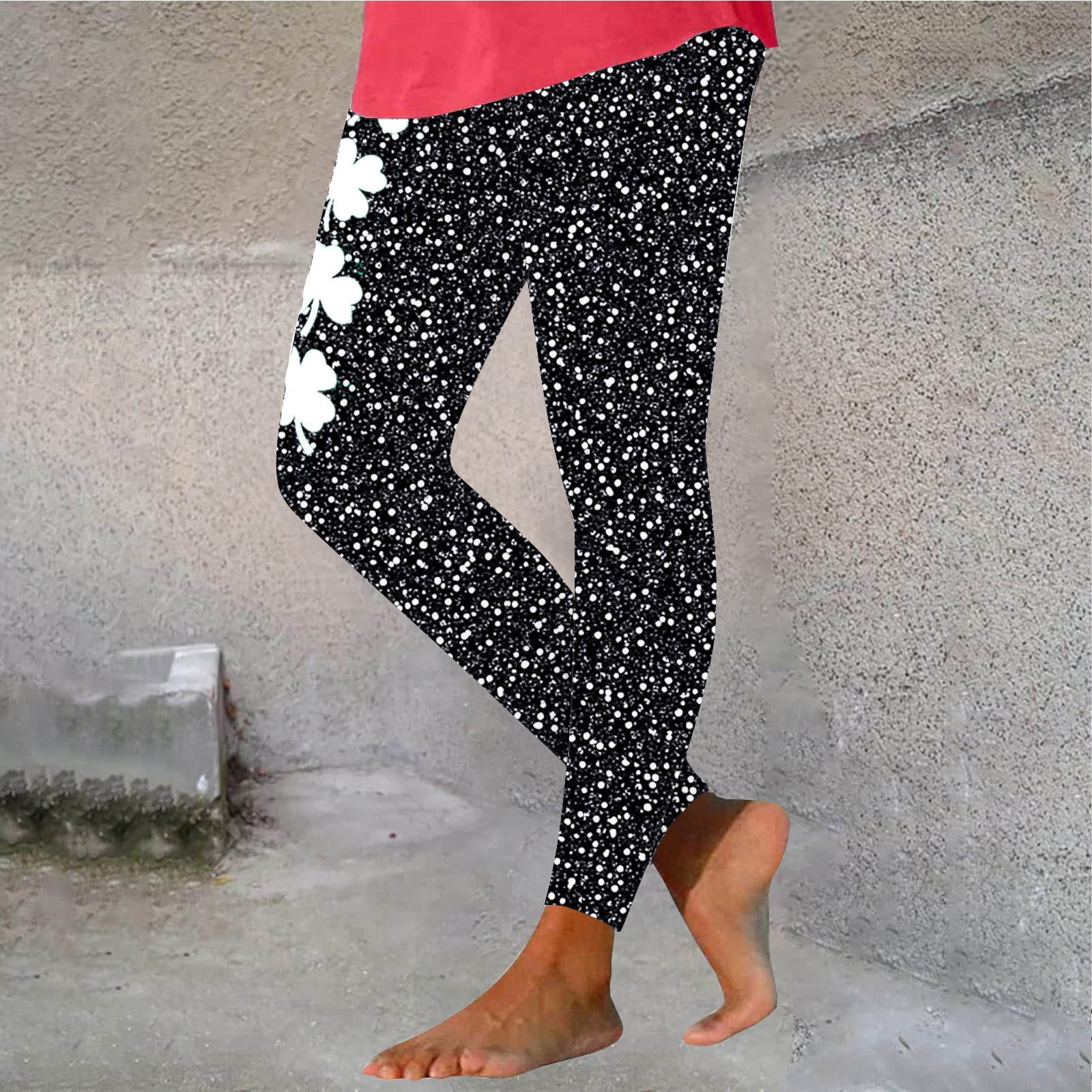 ALLLIST Ladies Active Pants St Patricks Day Green Yoga Pants Stretch ...