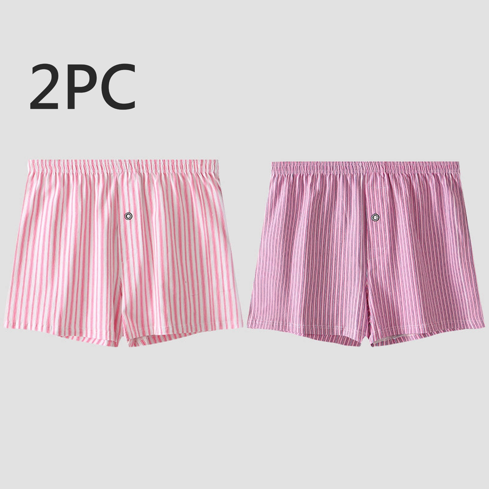 ALLLIST Mens Boxer Cotton Underwear Comfy Striped Seamless Underpants ...
