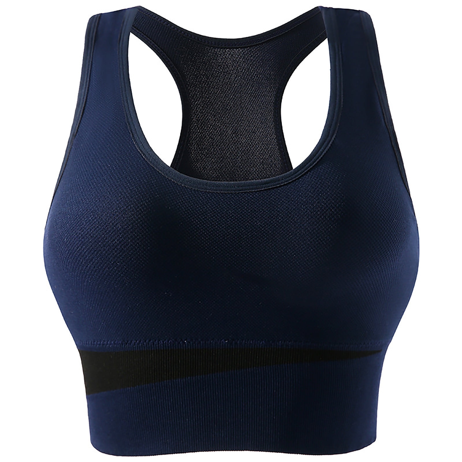 ALLLIST Running Women's Sports Bras High Impact Underwear Color Block ...