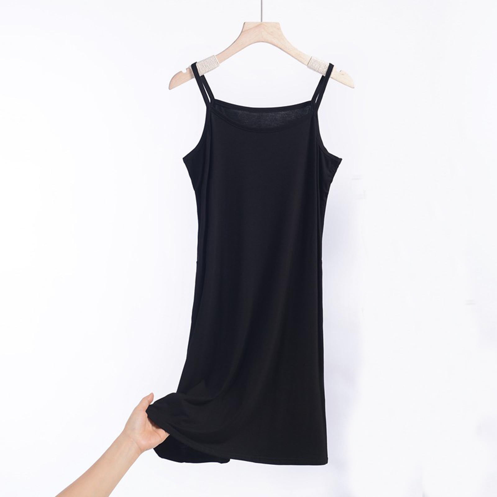 ALLLIST Soft Cotton Nightgowns for Women Strap Sleeve Midi Plus Size ...