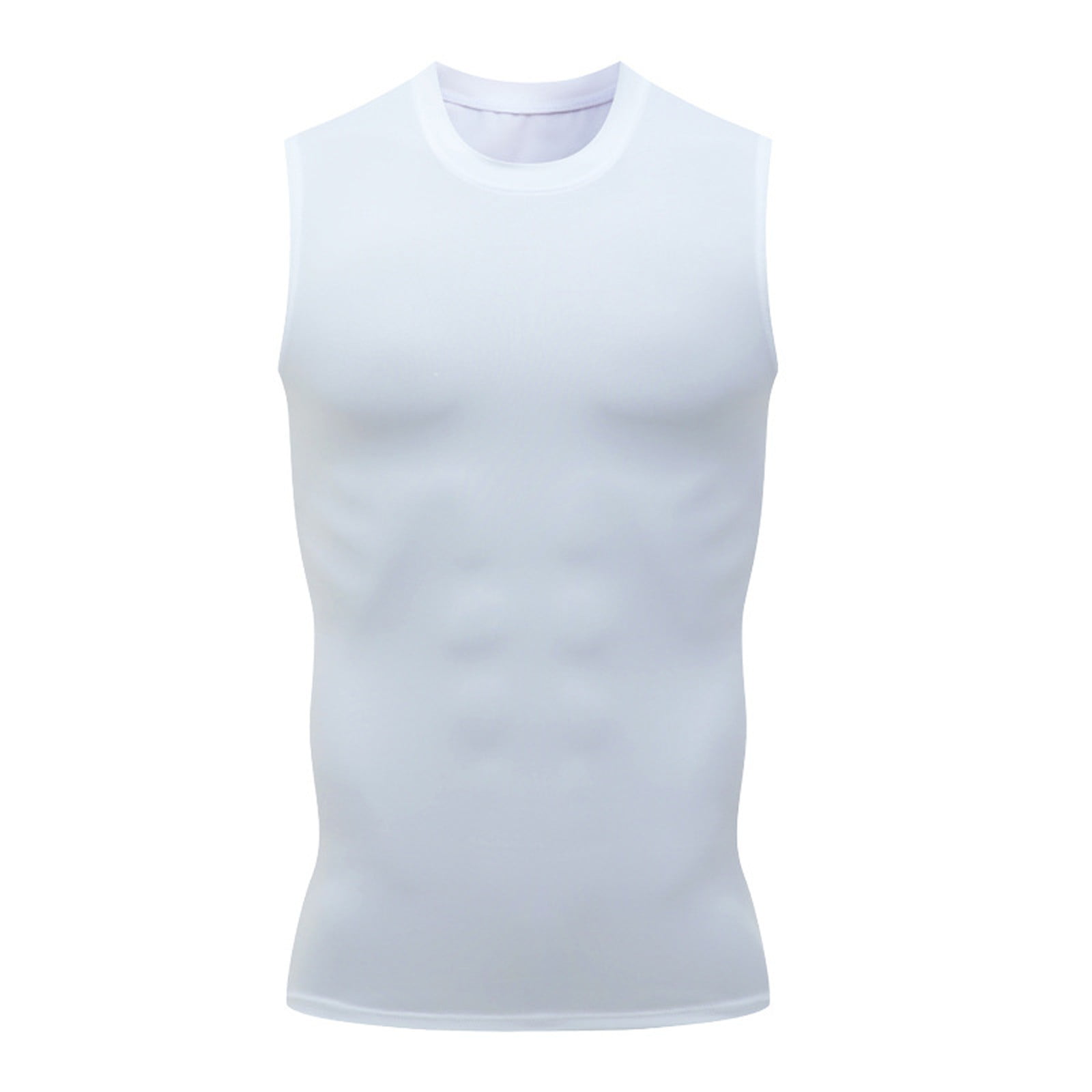 ALLLIST Tank Tops for Men Workout White Gym Pullover Casual Solid ...