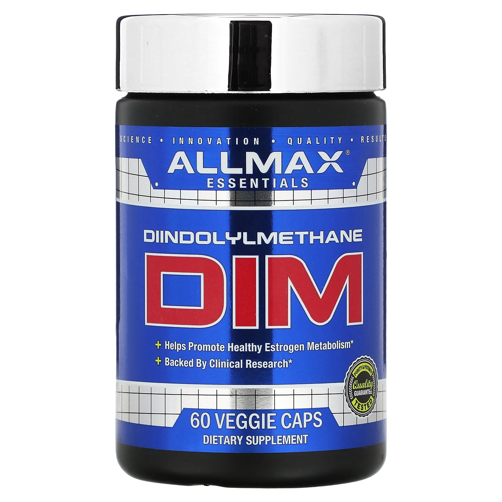 ALLMAX Essentials, DIM, 60 Veggie Caps (100 mg per Capsule) - Walmart.com