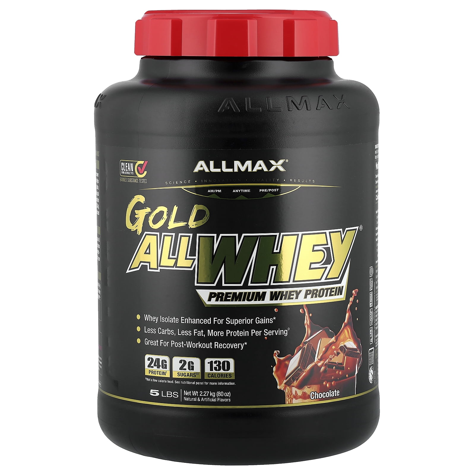 Allmax AllWhey Gold Chocolate - 5 Pounds - Walmart.com