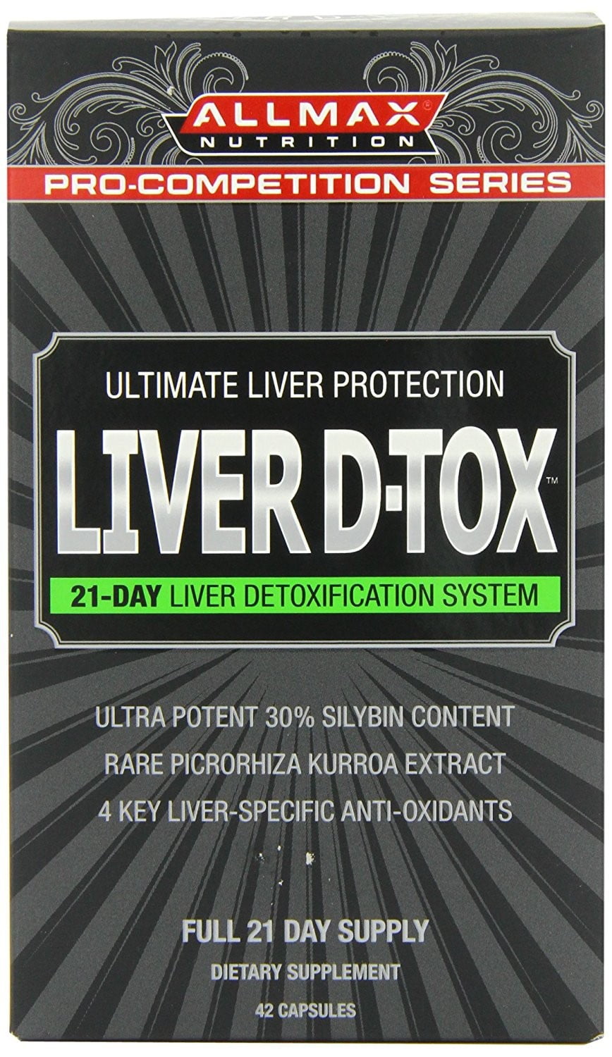 ALLMAX Nutrition Liver D-Tox 42 Capsules - Walmart.com