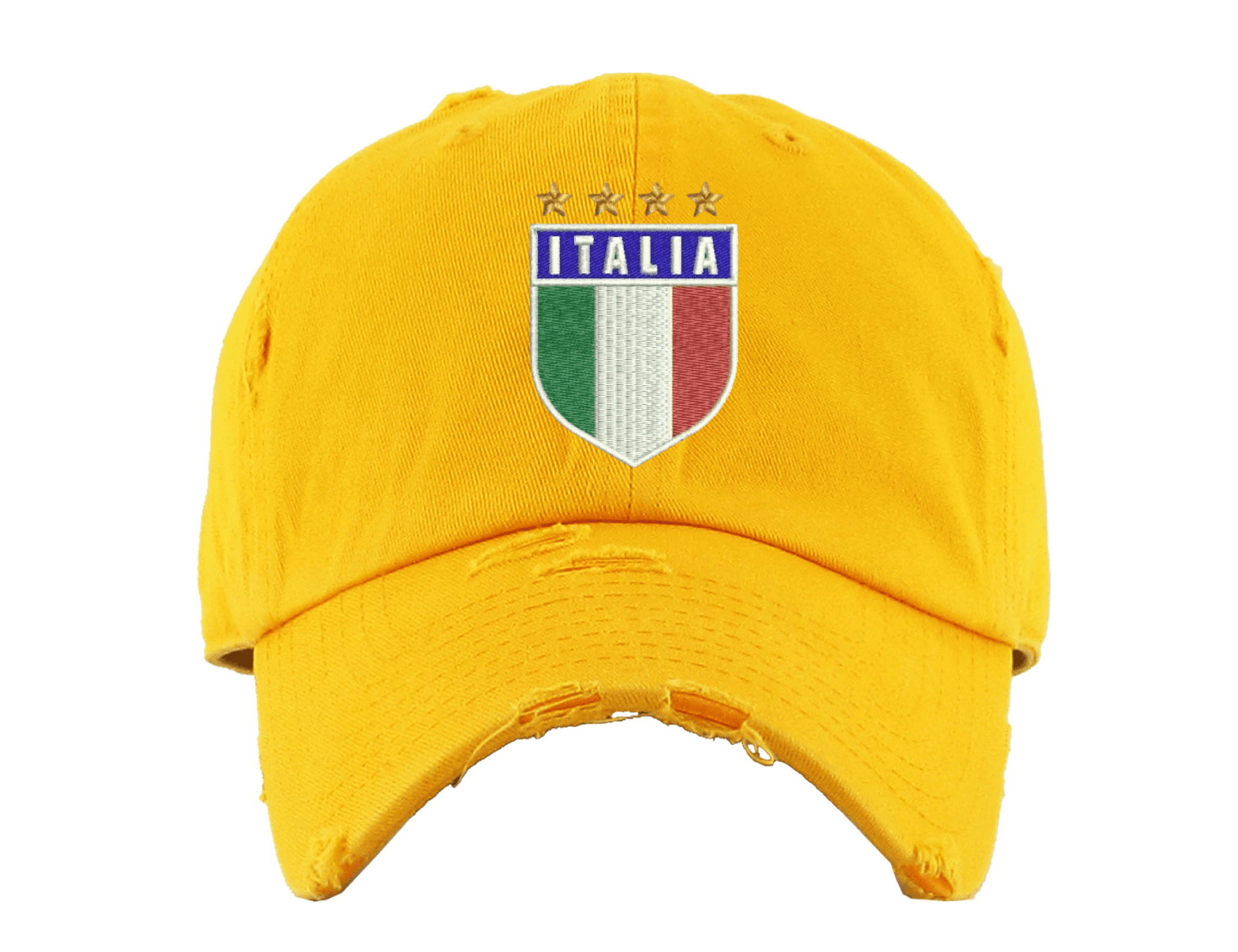 ALLNTRENDS Italia Soccer Cap Italy Flag World Cup Embroidered Dad Hat ...