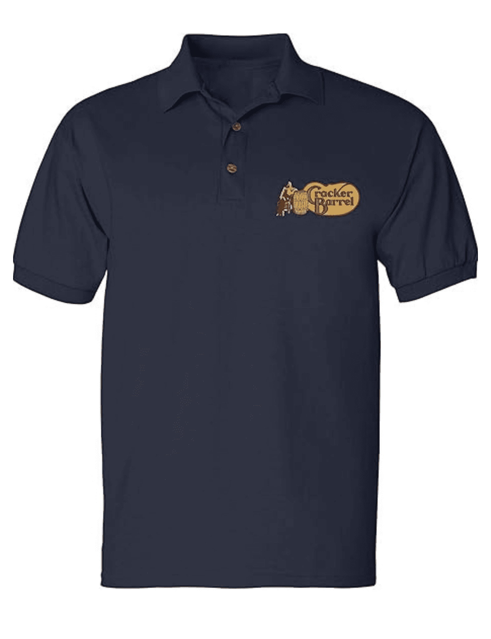 ALLNTRENDS Men's Polo T Shirt Cracker Barrel Vintage (XL, Navy Blue ...