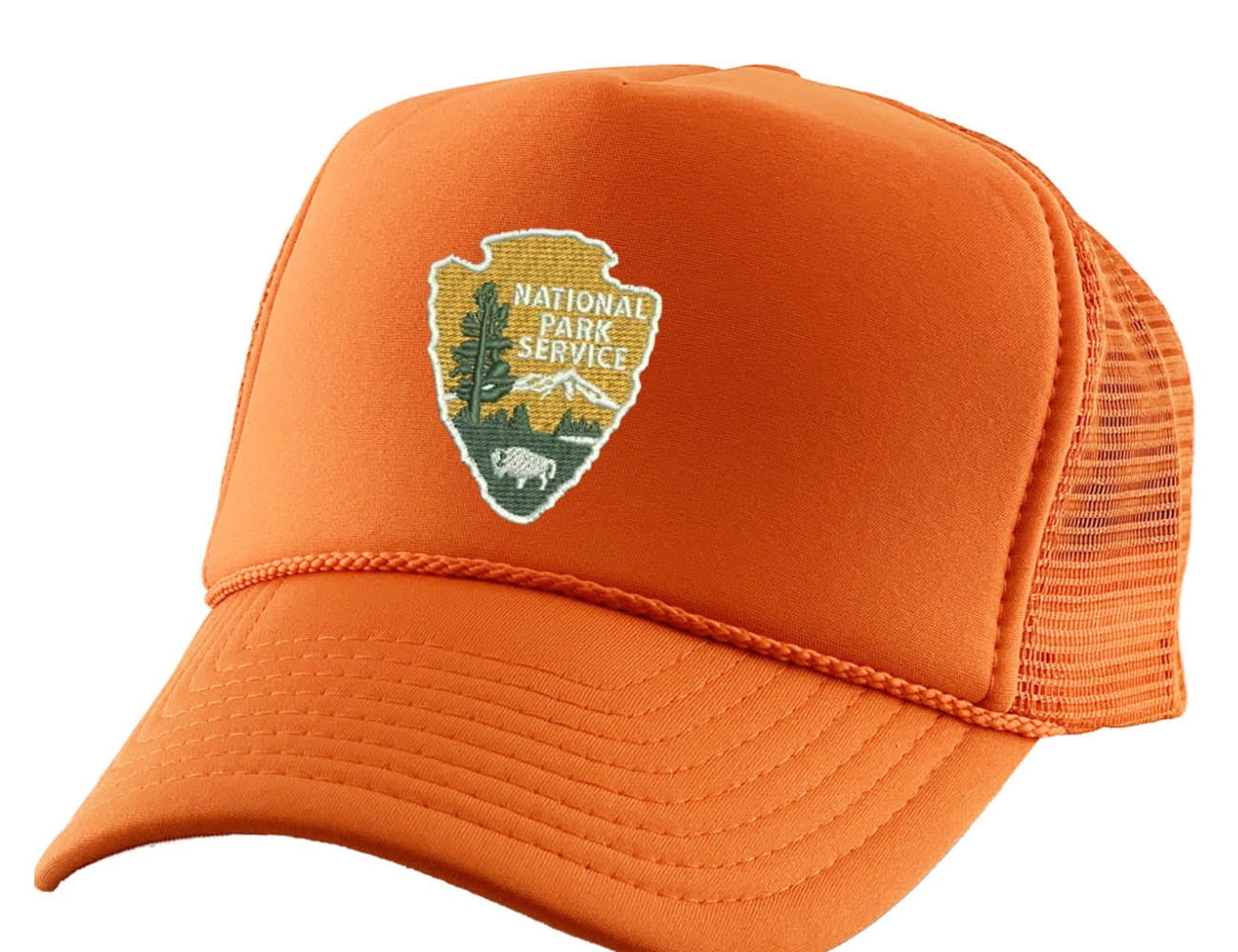 ALLNTRENDS National Park Service Embroidered Trucker Hat Embroidery U.S ...
