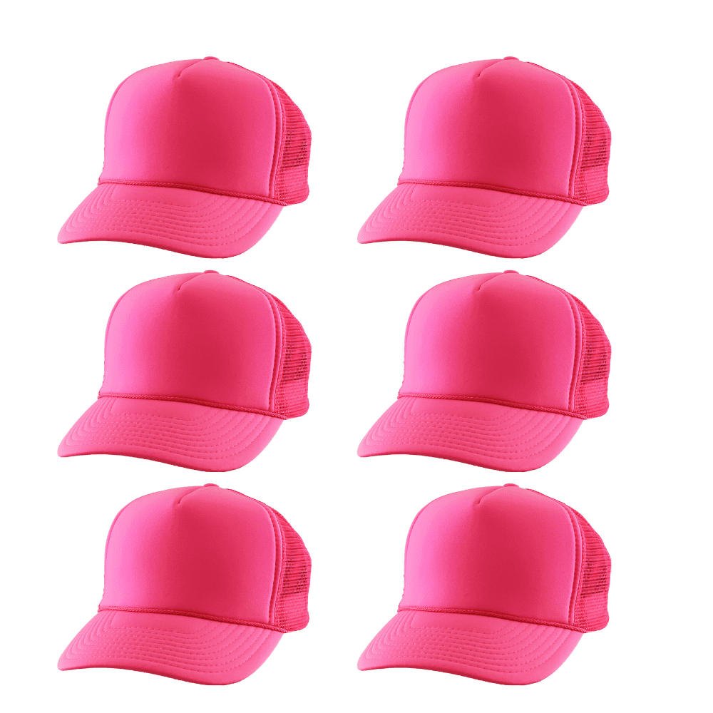 ALLNTRENDS Wholesale Trucker Hats 3/6/12 Pack Hats for Men Women Blank ...