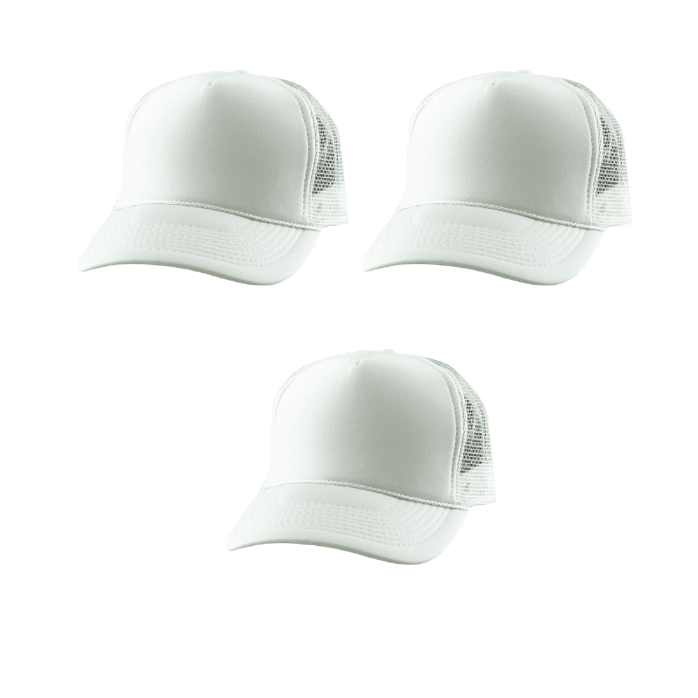 ALLNTRENDS Wholesale Trucker Hats 3/6/12 Pack Hats for Men Women Blank ...