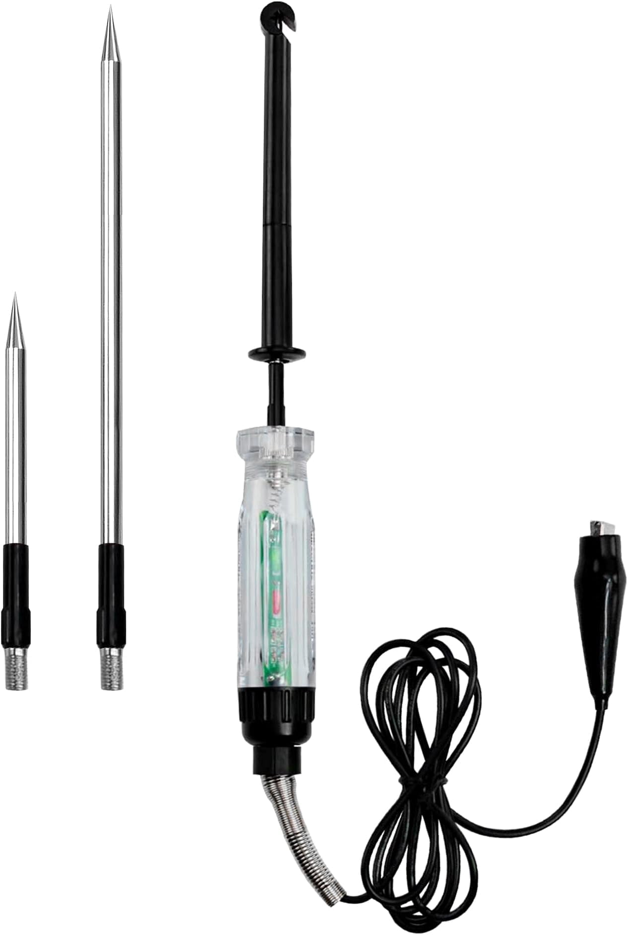 ALLOSUN Automotive Wire DC Circuit 6V / 12V Hook Probe Tester 59 Inch ...