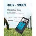 ALLOSUN Electric Fence Tester Fault Finder Digital Electric Fence ...