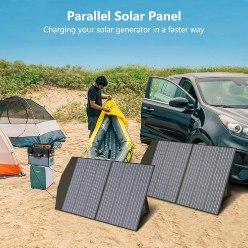 ALLPOWERS 100W Solar Panel, Foldable Solar Charger IP66 Waterproof ...