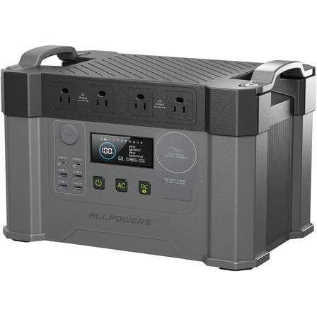Anker SOLIX F2000 Portable Power Station, PowerHouse 767, 2048Wh ...
