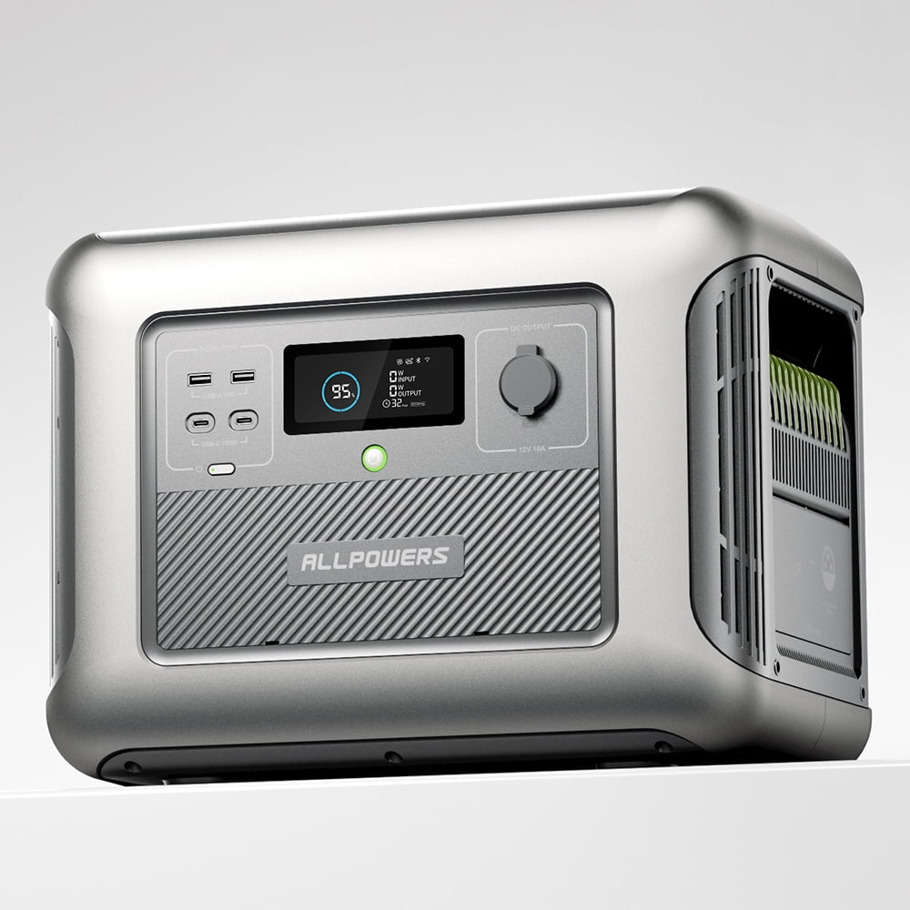 ALLPOWERS B1000 Expand Battery Power Station, 1152Wh Capacity, LiFePO4 ...