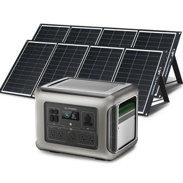 ALLPOWERS R2500 Portable Solar Generator Kit, 200W Monocrystalline ...
