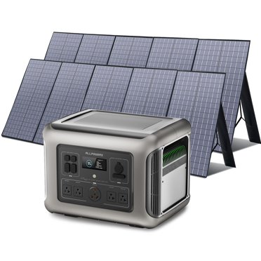 ALLPOWERS Eco S2000 Kit: 2000W Power Station & 2x SP035 200W Solar ...