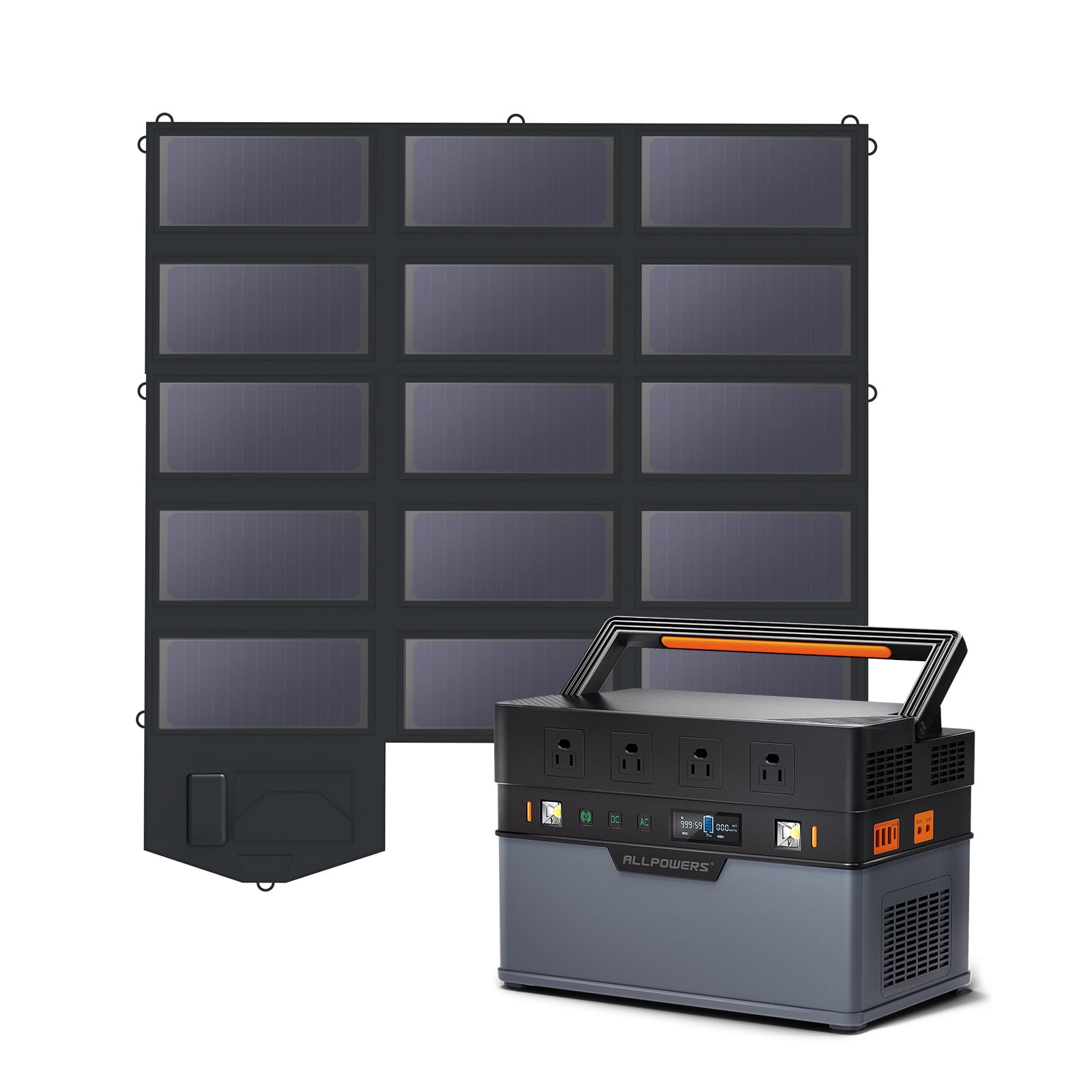 ALLPOWERS S1500 Portable Solar Generator Kit, 100W Foldable Solar Panel ... ALLPOWERS S1500 Portable Solar Generator Kit, 100W Foldable Solar Panel ...