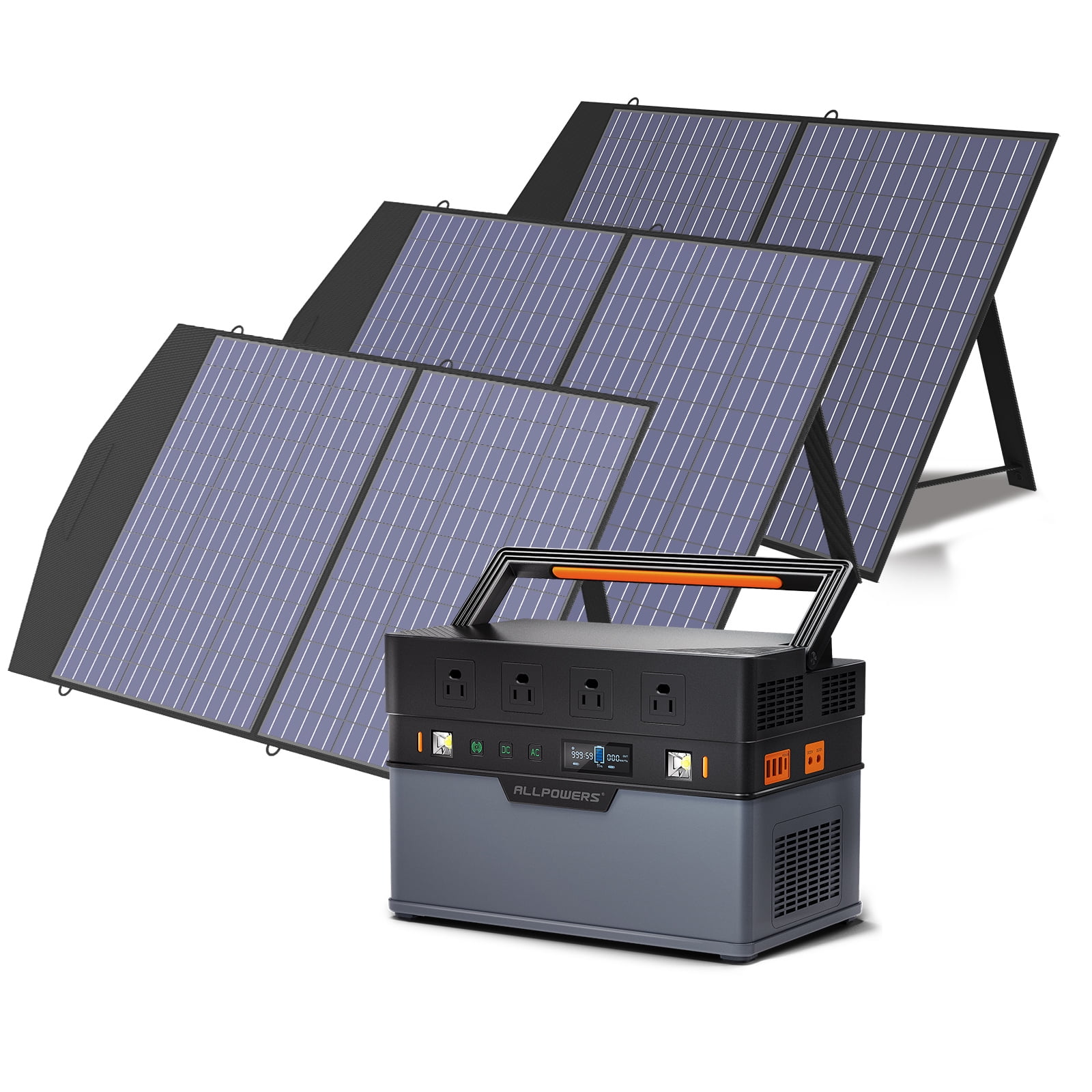 ALLPOWERS S1500 Portable Solar Generator Kit, 3 Pack 100W (Total 300W ... ALLPOWERS S1500 Portable Solar Generator Kit, 3 Pack 100W (Total 300W ...