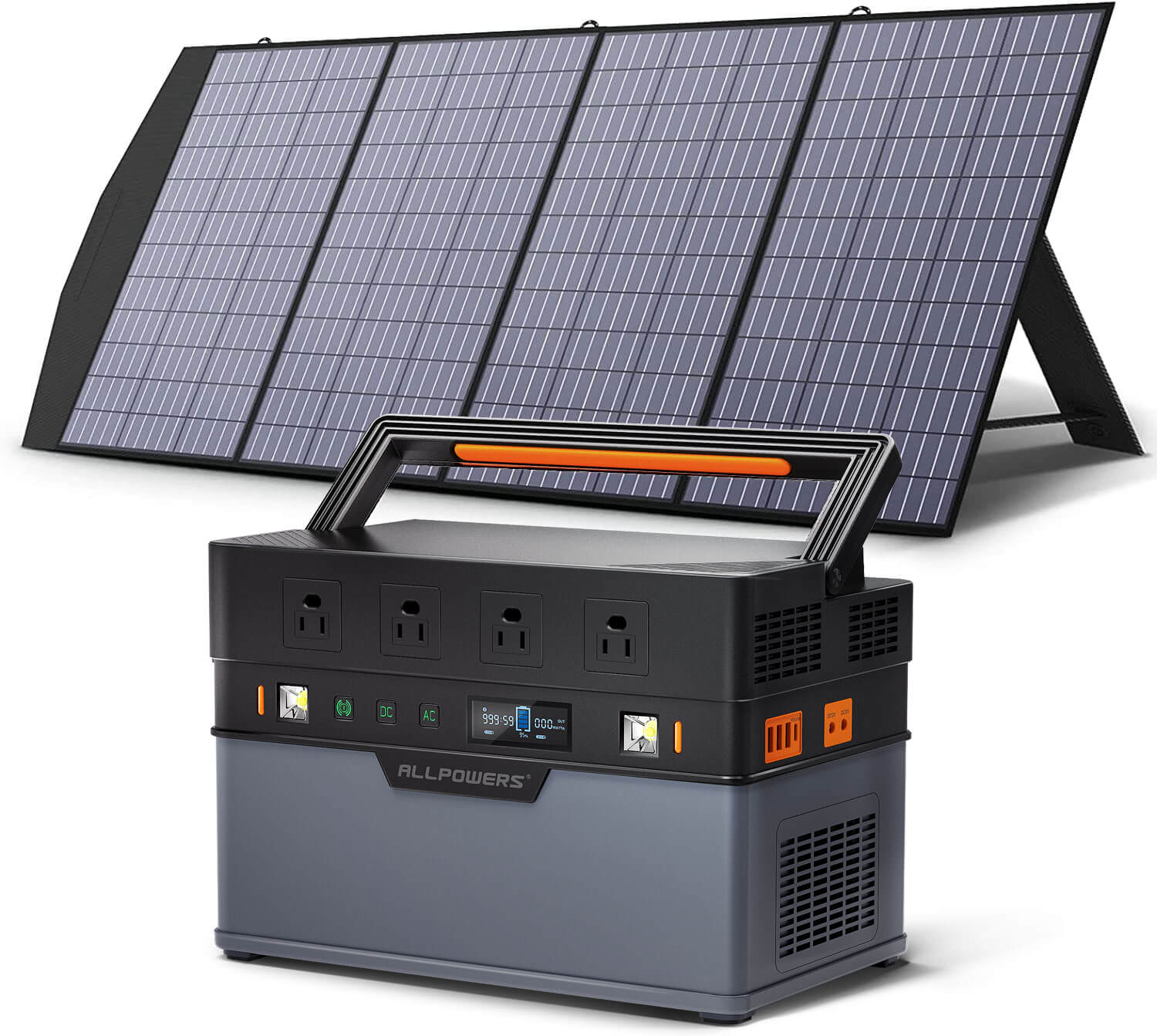 KaliPAK 401 384-Watt Hour Portable Solar Generator Kit - Walmart.com