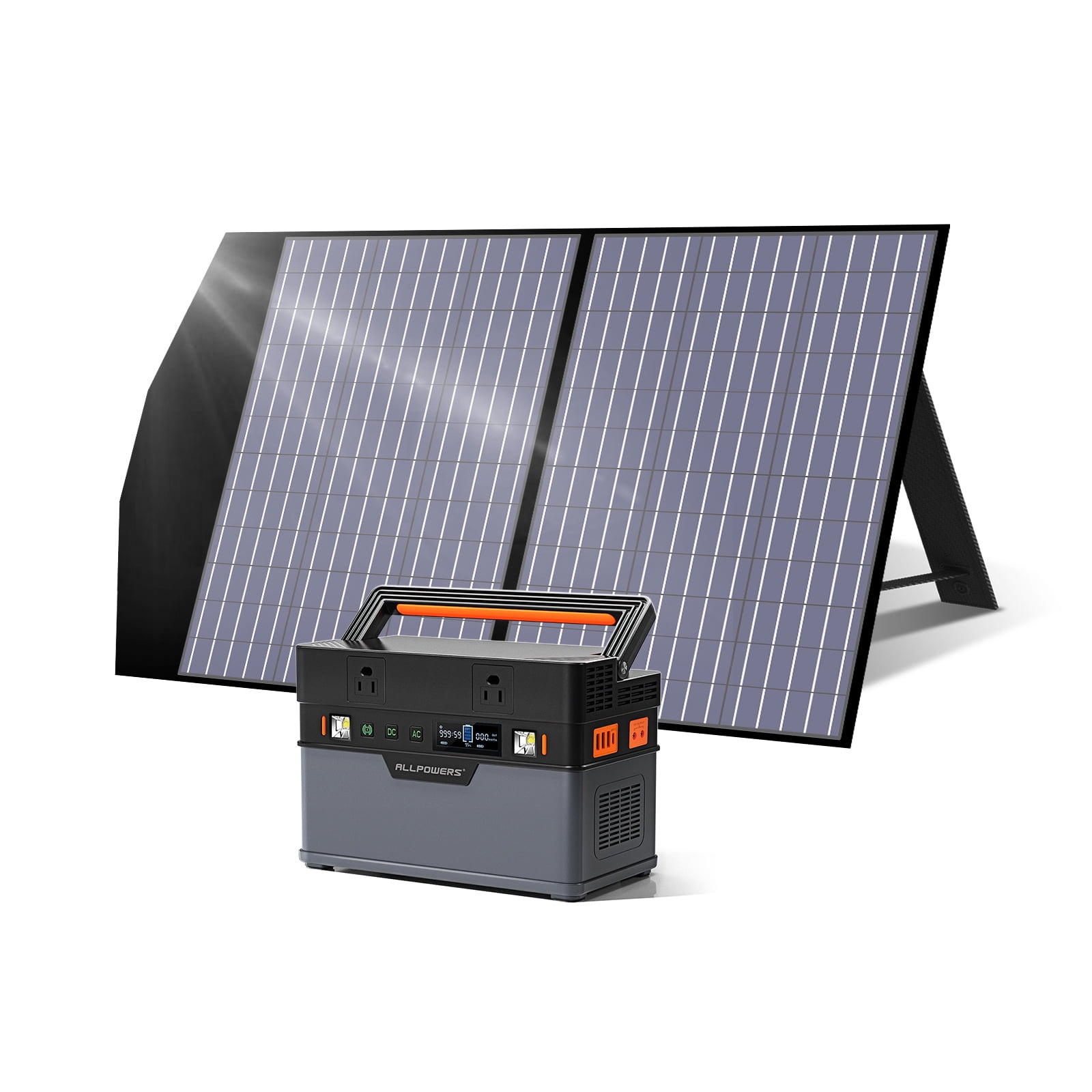ALLPOWERS S700 700W Solar Generator Kit, 606Wh Power Station for ...