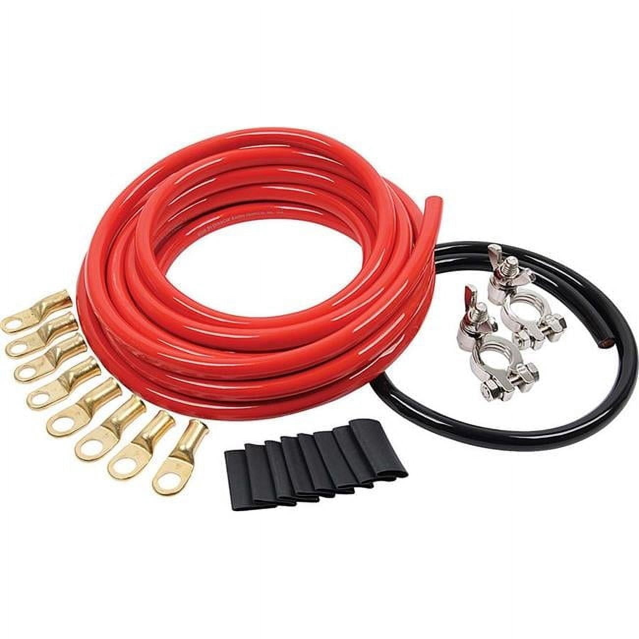 ALLSTAR PERFORMANCE ALL76114 Battery Cables Battery Cable Kit 4 Gauge 1 ...