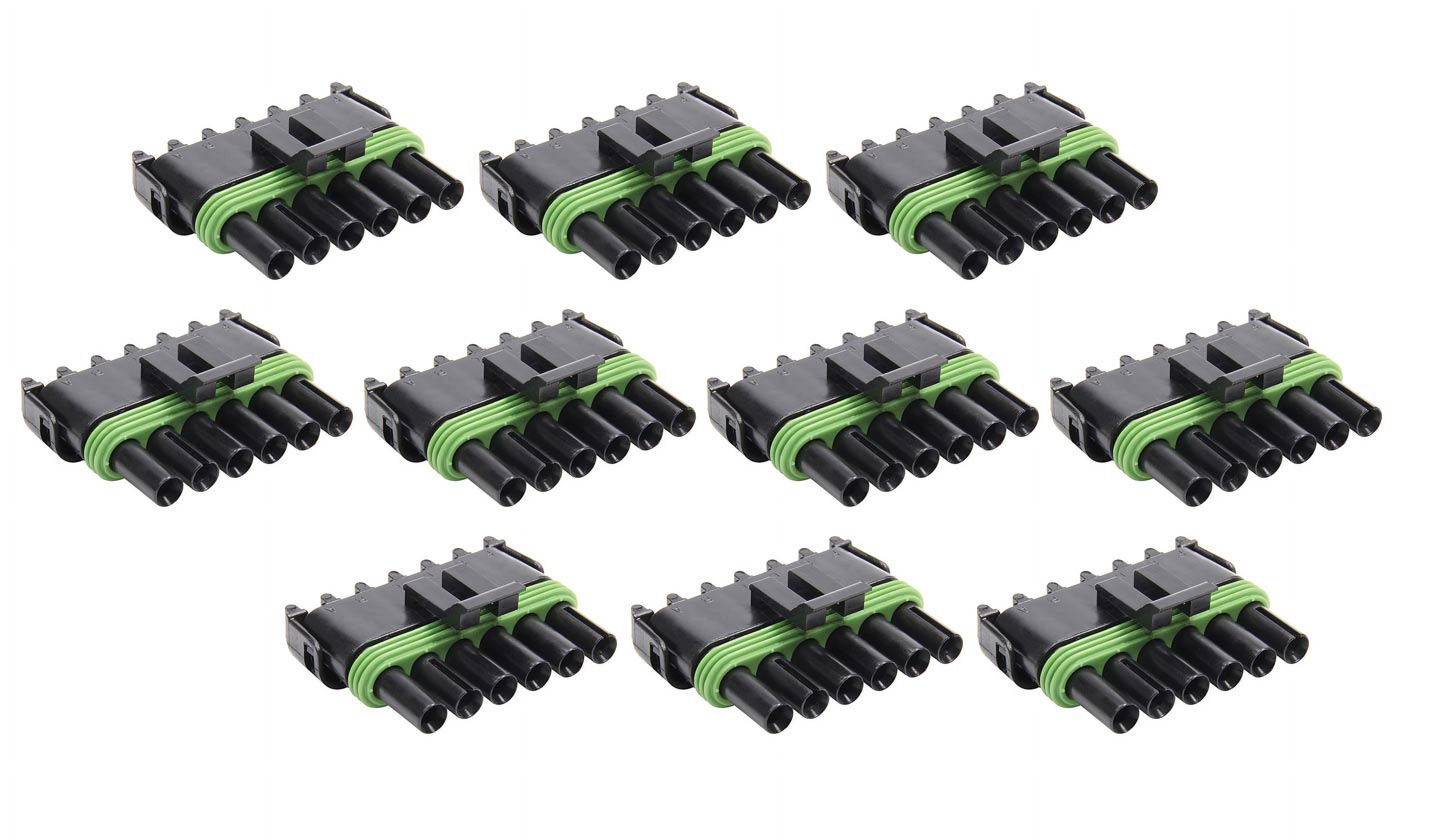 ALLSTAR PERFORMANCE ALL76298-10 Wiring Connectors and Terminals 6 Pin ...