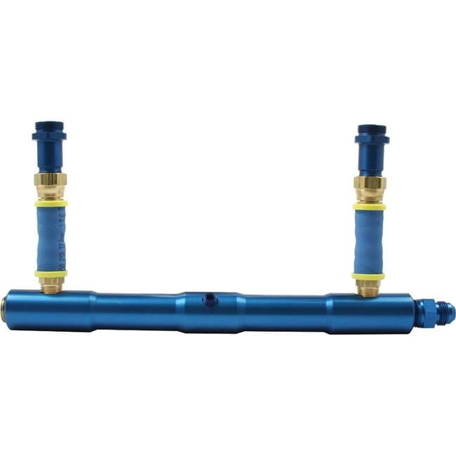Allstar Performance ALL26153 Fuel Log 8AN Male Inlet Black Anodized ...