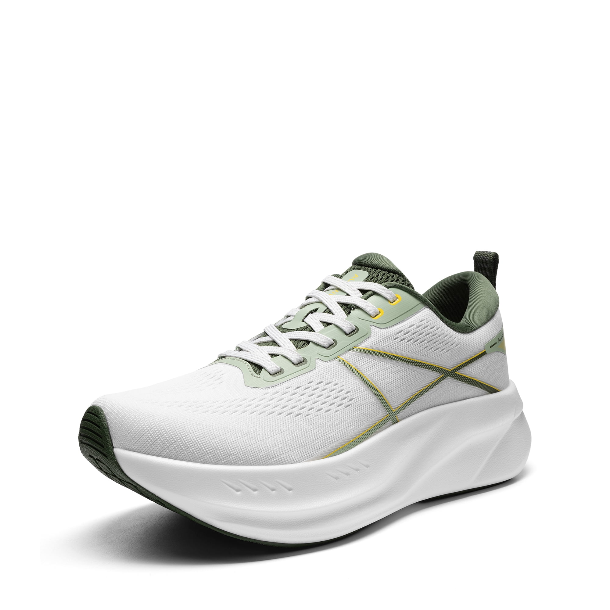 ALLSWIFIT Men's Road Running Shoes Cushion Tennis Shoes Non-Slip ...